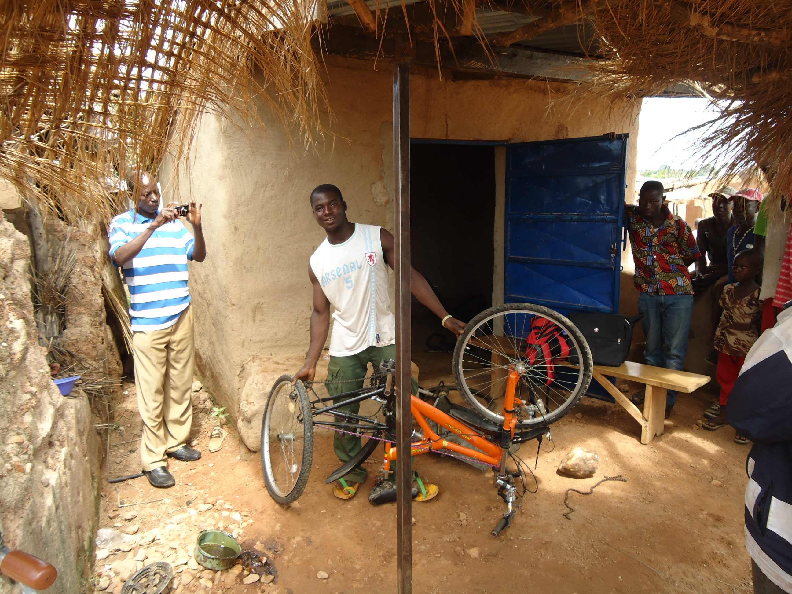 Setup of bicycle repair business - Tools For Self Reliance