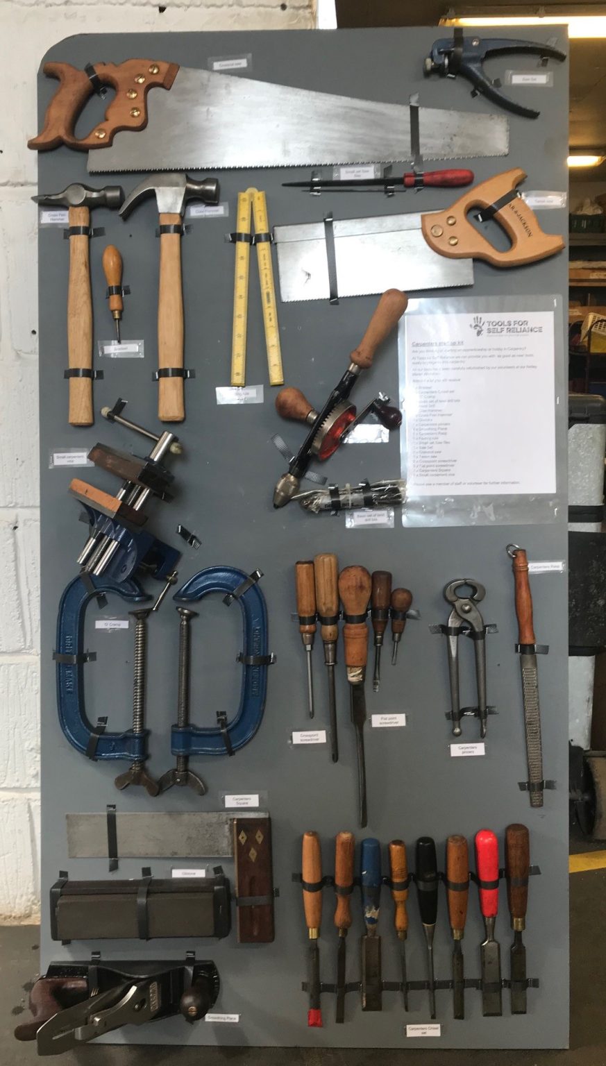 July 2023 | Start up tool kits - Tools For Self Reliance